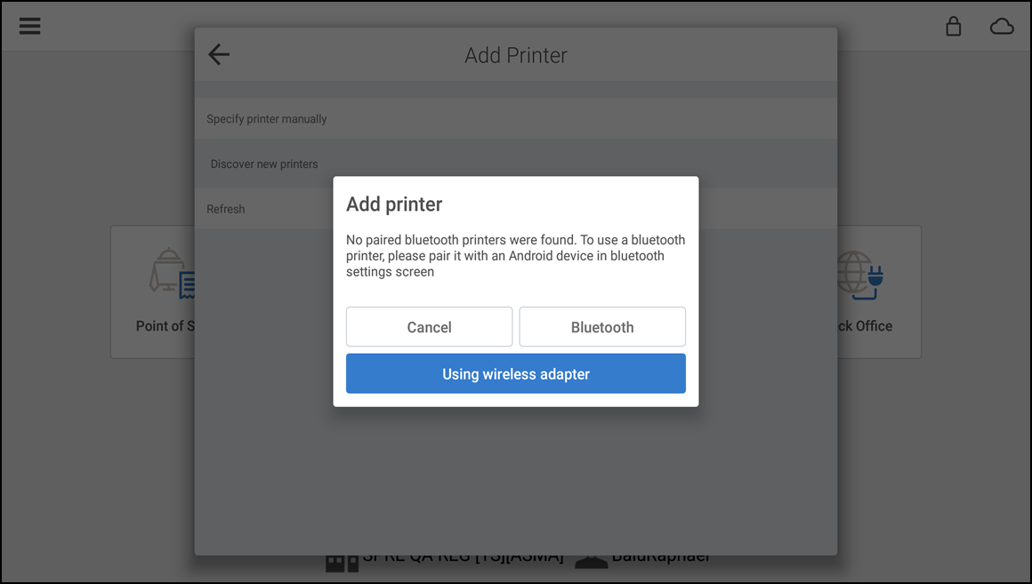 Aloha Cloud | Configuring POS device settings | NCR Docs
