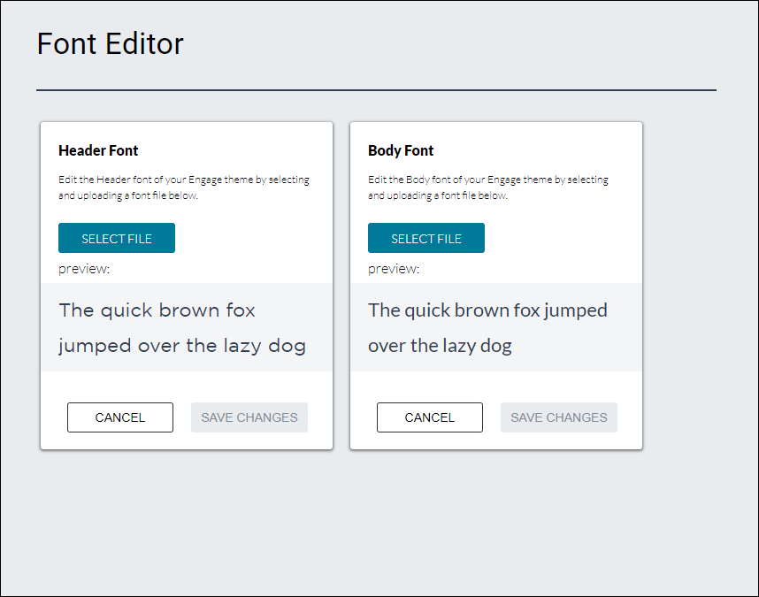 Aloha Digital Ordering | Configuring site fonts | NCR Docs